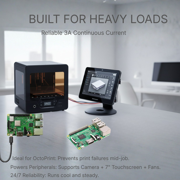 5.25V 3A Micro USB Power Supply for Raspberry Pi 3B+ & RetroPie | Fixes ...